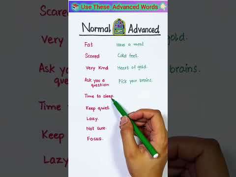 📚 Don’t Say “Fat” or “Scared” — Use These Advanced Words Instead!😎 🧠 #shorts #advancedenglish