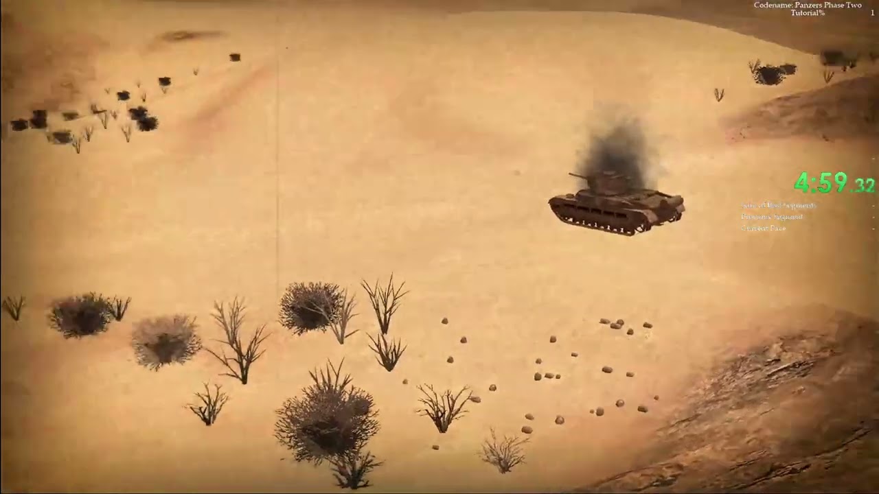 Codename Panzers Phase 2 Tutorial Speedrun
