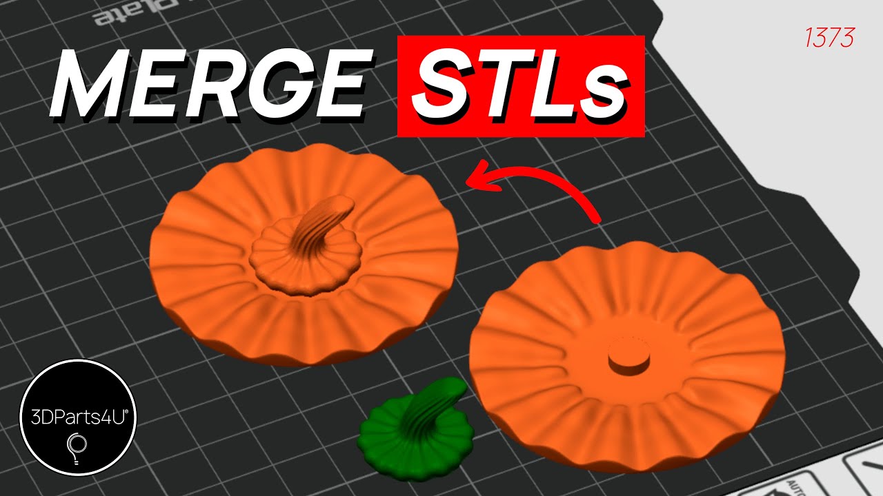 🎃 How To Combine STL Files - Bambu Studio Merge Objects - Bambu Studio Move Object Up