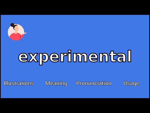 EXPERIMENTAL - Meaning and Pronunciation