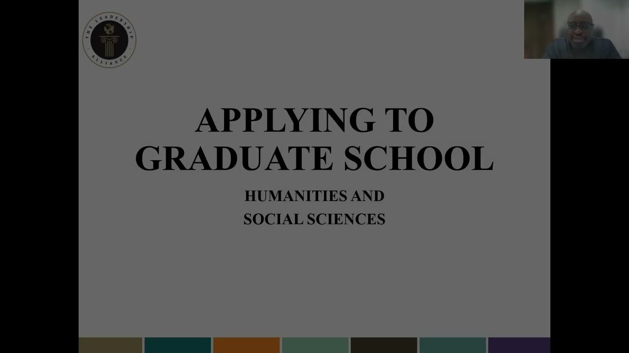 VPD 2022: Applying to Graduate School Humanities/Social Sciences
