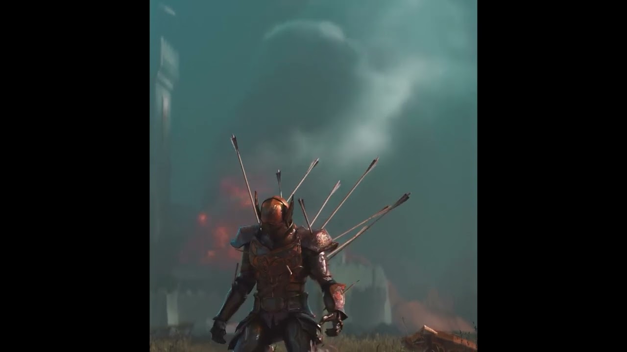 Give Up | Men damaged with arrow | Meme Template