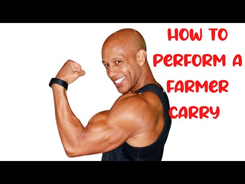 What is a farmer carry? Use this exercise as a full-body workout. Build strength and conditioning.