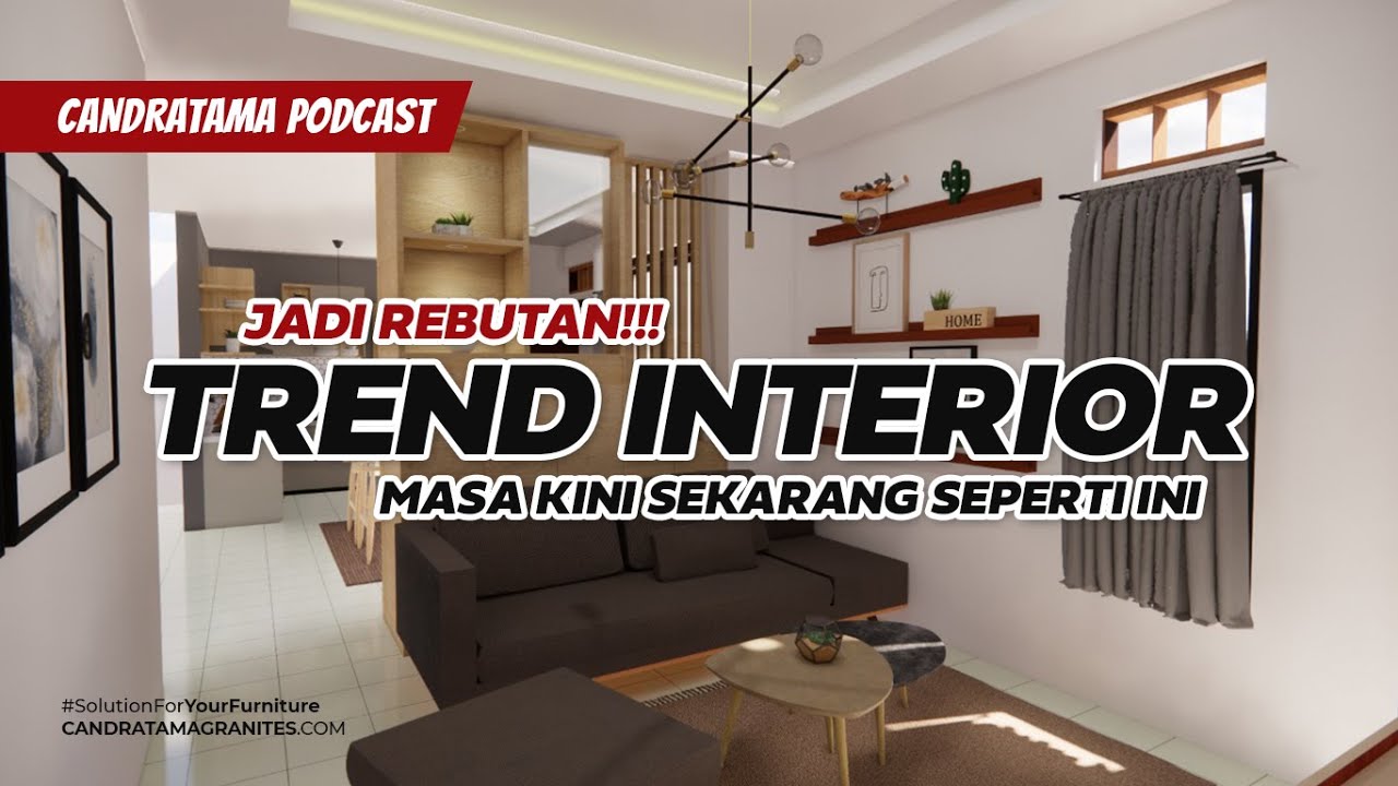 Baru Tahu??? Ternyata Trend Desain Interior Rumah Minimalis Masa Kini Seperti ini !!