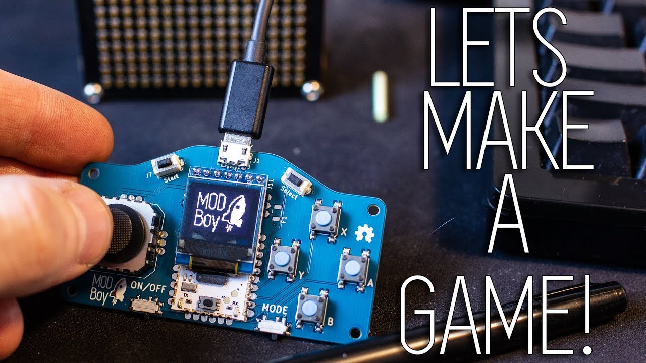 DIY Arduino Game System and Controller! The MOD_Boy