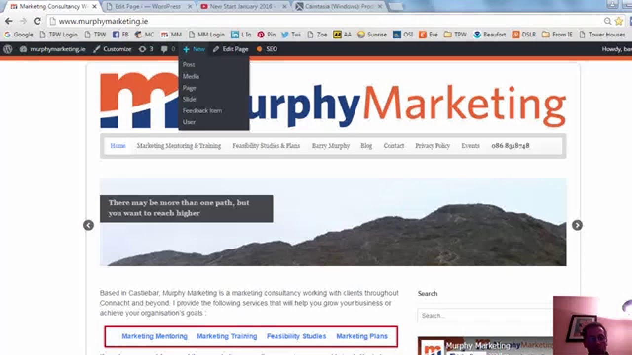 How to Embed your YouTube video into your Wordpress.org website