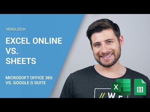 Microsoft Office 365 vs. Google G Suite: Vergleich Microsoft Excel Online vs. Google Sheets