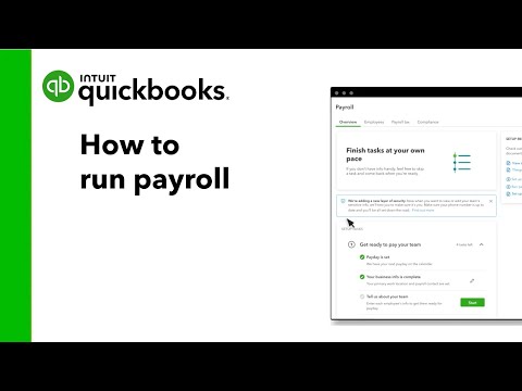 How to run payroll in QuickBooks Online