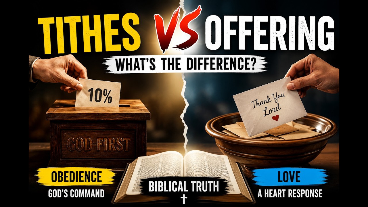Tithes vs Offering — What’s the Biblical Difference?