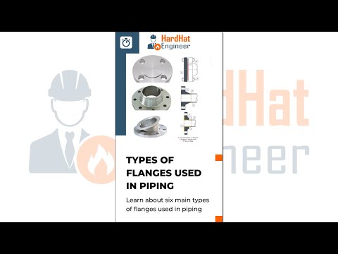 Learn about the Six Main Types of Flanges used in Piping