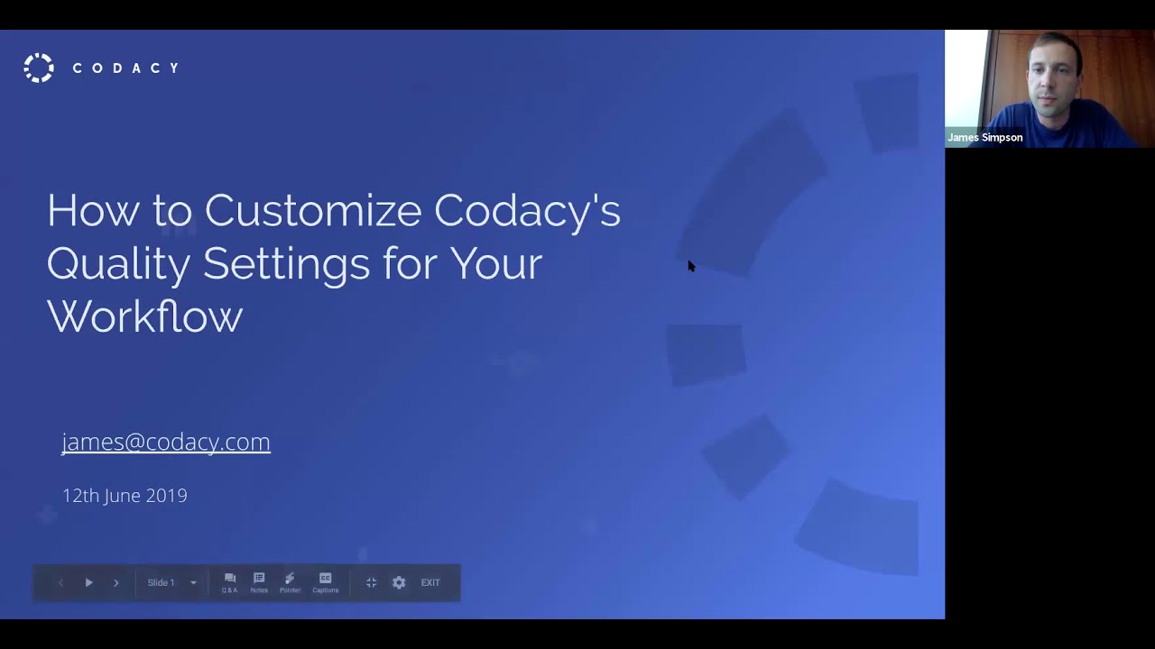 How To Customize Codacy Quality Settings In Your Workflow