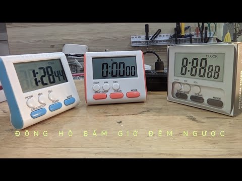 ĐỒNG HỒ BẤM GIỜ ĐẾM NGƯỢC MINI