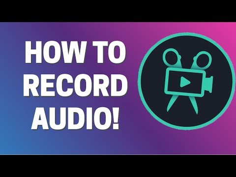 How To Record Audio in Movavi Video Editor