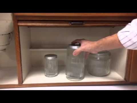 Antique Sellers Hoosier Kitchen Cabinet