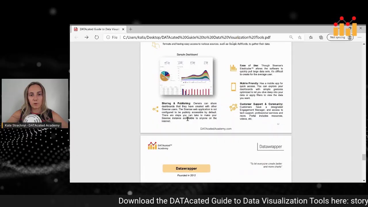 DATAcated Guide to Data Visualization Tools