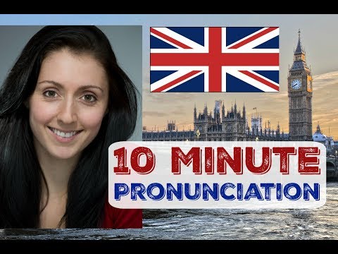 #20 British English Pronunciation in 10 minutes & QUESTIONS / LIVE ENGLISH LESSON - Diphthong Vowels