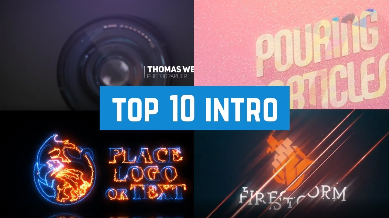 Top 10 Intro Logo 2019 #3 Free Download | After Effect Template