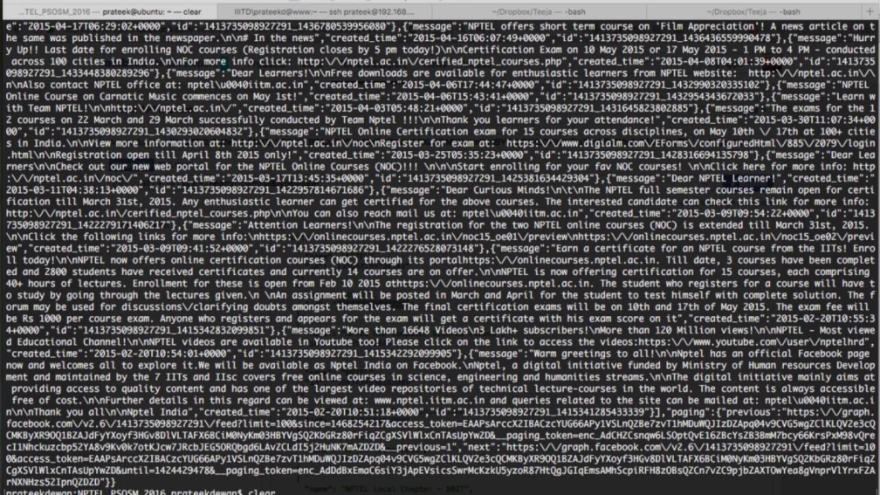 Tutorial 2 Part 2 Facebook API