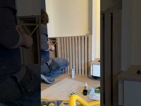 Make a radiator cover with me #bespokefurniture #transformyourhome