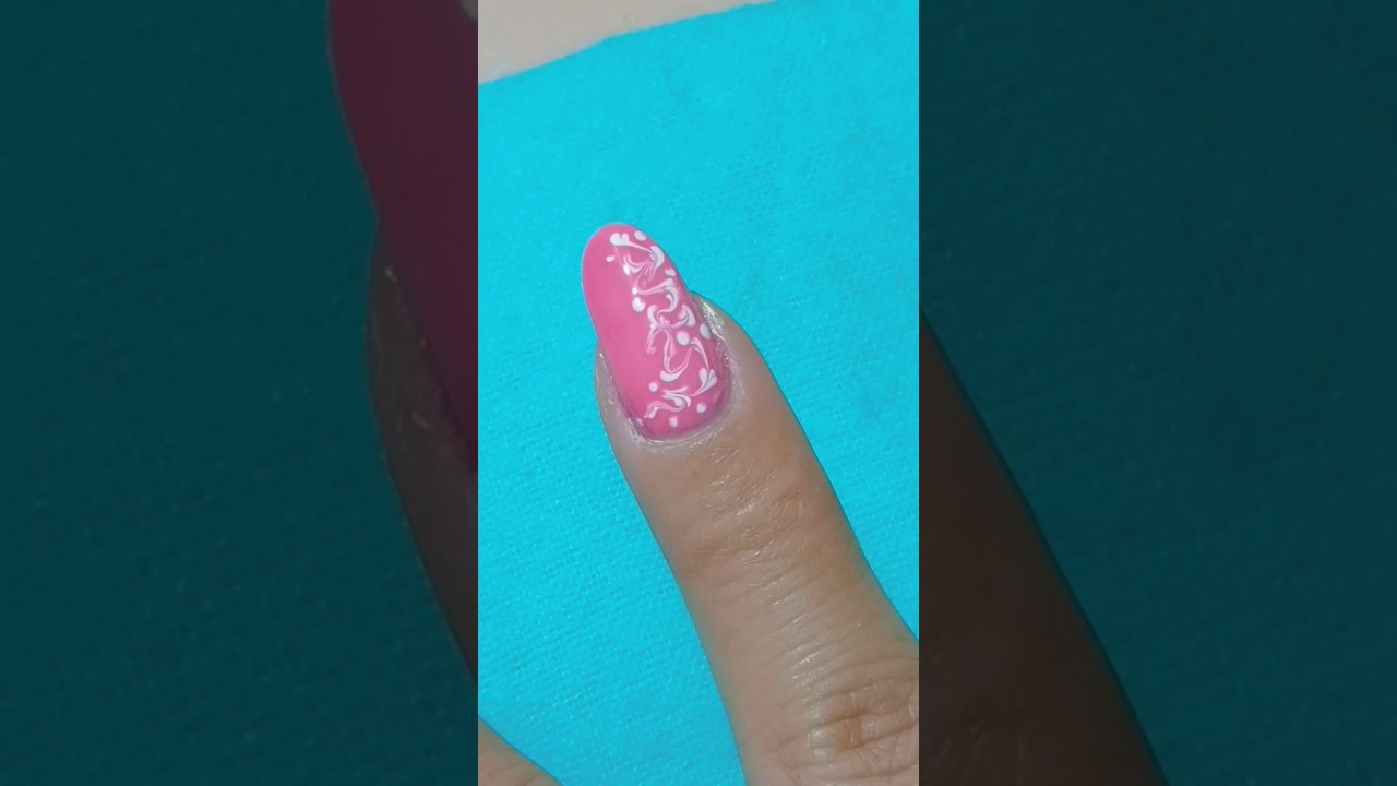 EASY Pink BARBIE Nail ART #nailart #naildesigns #nailideas #nail