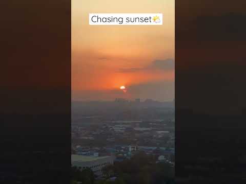 Chasing sunset🌤️ Life is beautiful⭐️