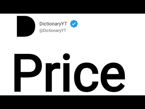 Price Meaning in English
