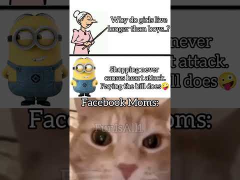 Facebook Moms Moment💀| #meme #minions #shorts #trending