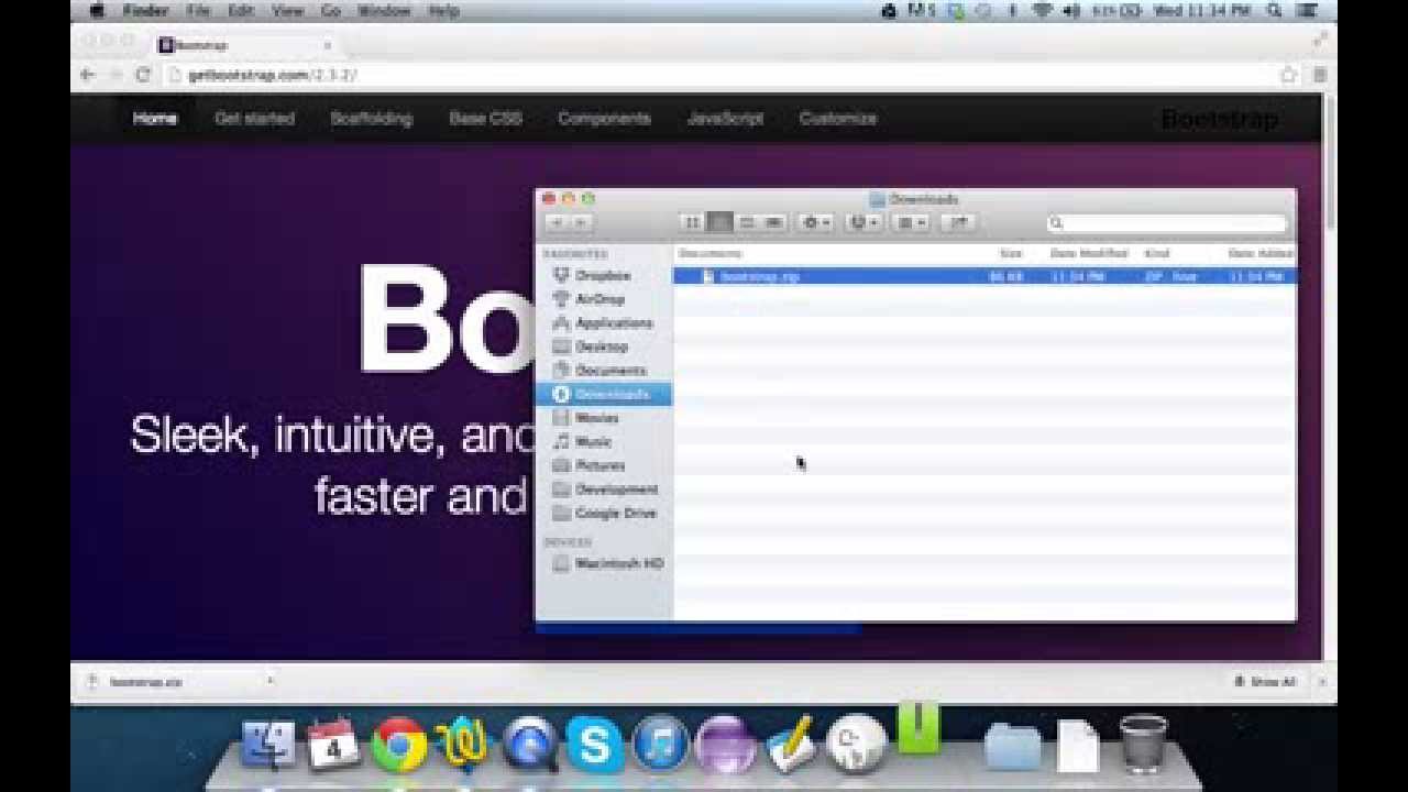 Twitter Bootstrap: Installation & Setup