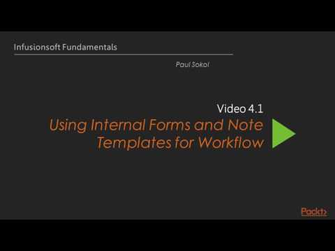 Learn Infusionsoft Fundamentals The Course Overview | packtpub com - Mind Luster