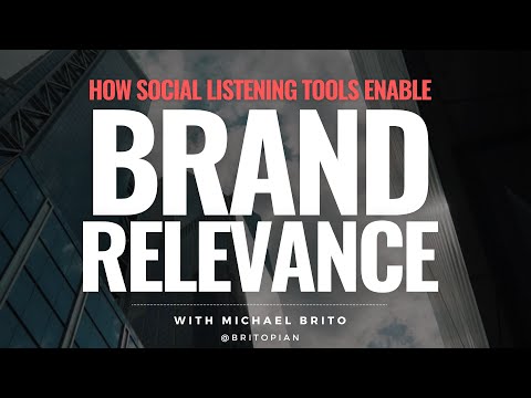How Can Social Media Monitoring Help Define Brand Relevance