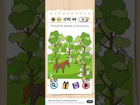 Brain Test Level 168 walkthrough