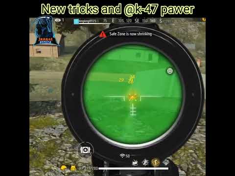 #viral #ytshort new tricks and ak-47 gun pawer Jannat gaming #freefireindia #freefireshort