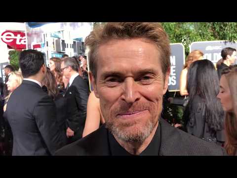 Willem Dafoe ('The Florida Project') Golden Globes 2018 red carpet exclusive interview