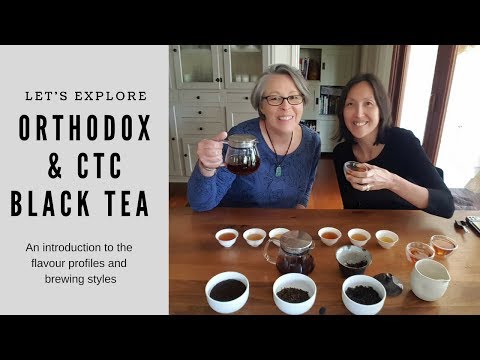 What is the difference between Indian & Chinese Black tea? Orthodox vs CTC tea