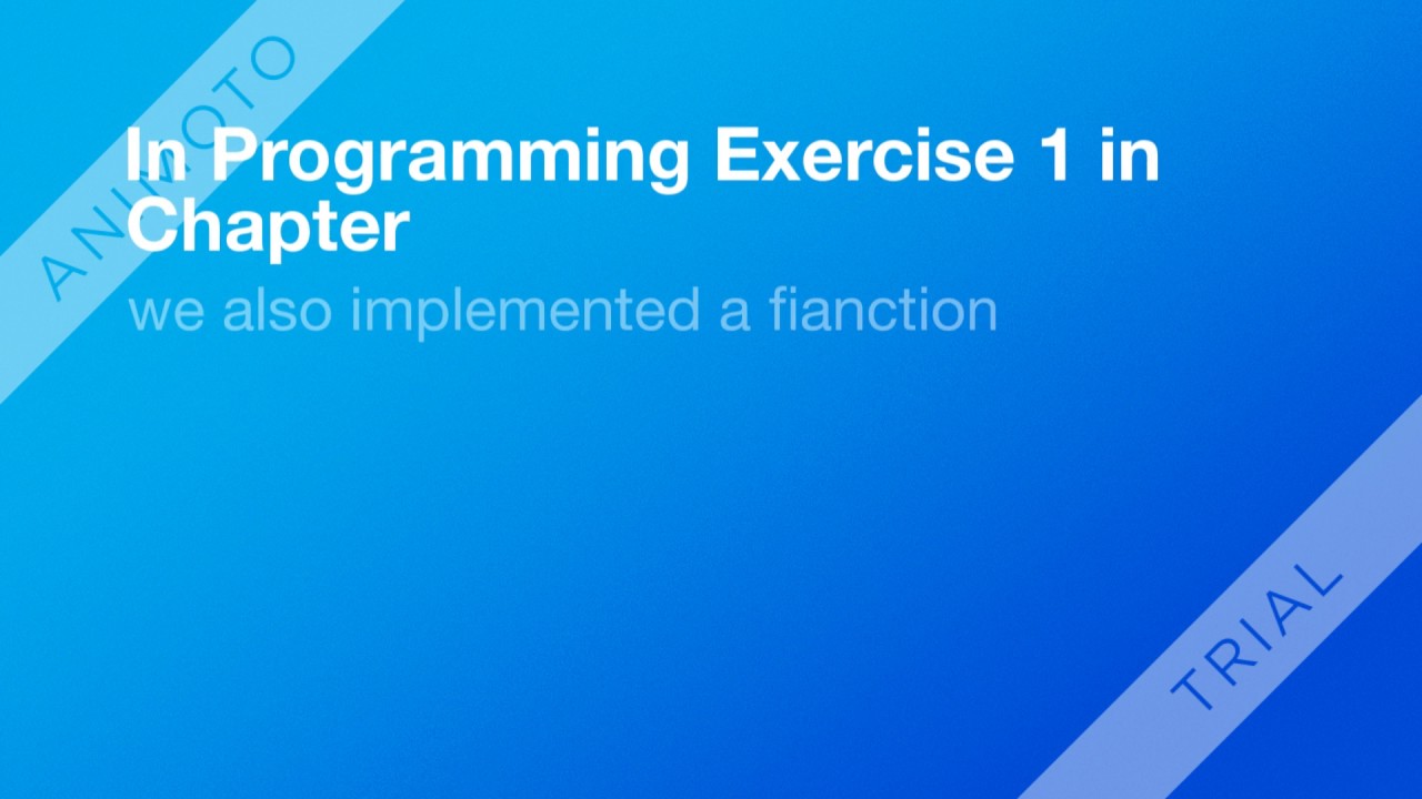 In Programming Exercise 1 in Chapter/tutorialoutlet