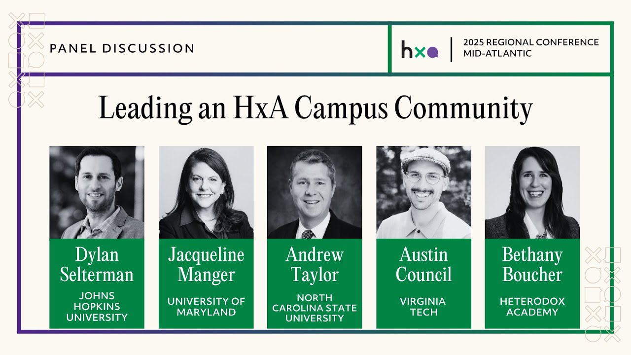 How-To: Leading an HxA Campus Community - Mid-Atlantic Regional Conference