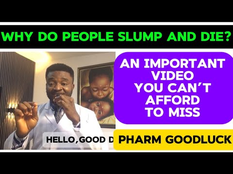 Why do people slump and die? See reasons why people collapse and die.