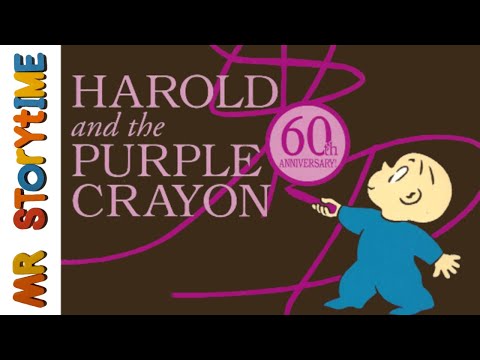 Harold and the Purple Crayon | Mr Storytime | Read Aloud Storybook