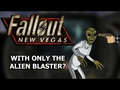 Can You Beat Fallout New Vegas With ONLY The Alien Blaster?