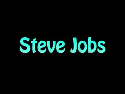 Learn How To Pronounce Steve Jobs