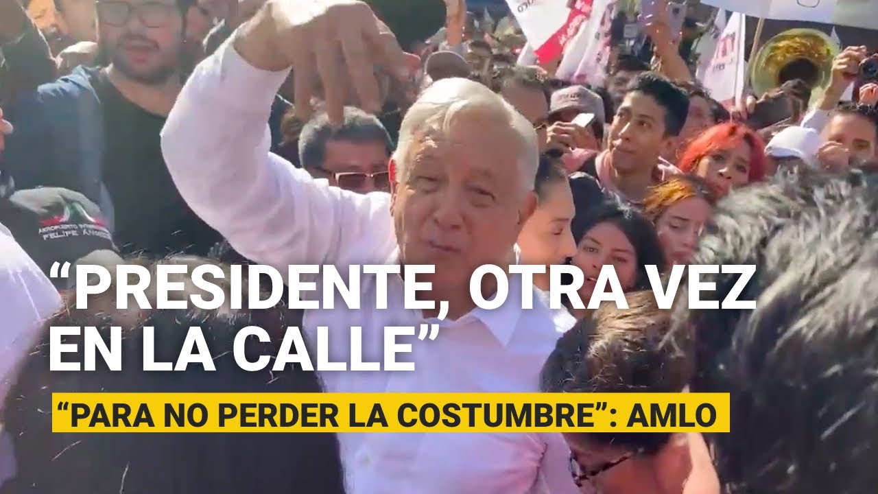 No reelección!”, repite - AMLO le pone nombre al modelo de Gobierno de ...