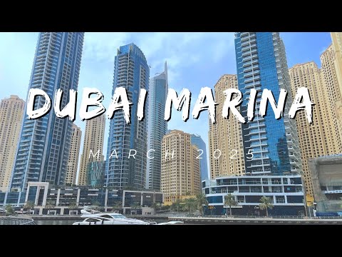 Dubai Marina Walking Tour l March 2025