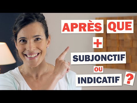 « Après Que » + Subjonctif ou Indicatif ?