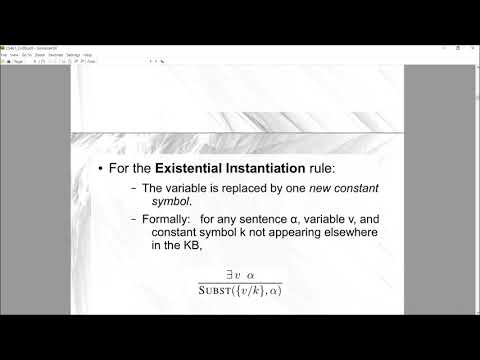 CS461 AI CH09 Lecture: 9.1: Propositional vs First-Order Logic