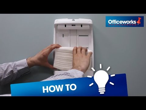 How to Refill the Aquarius Compact Towel Dispenser with Kleenex Compact Refills