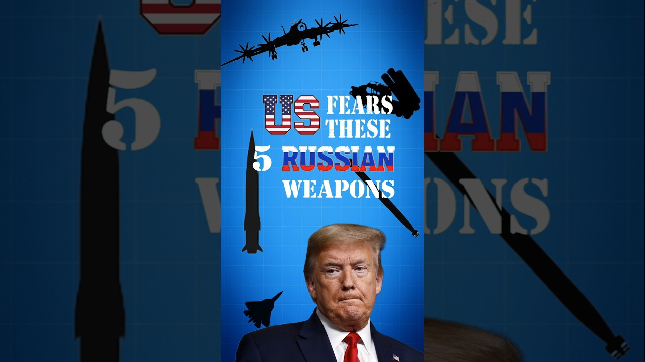 These 5 Russian Weapons Keep America Up at Night 👀 🇺🇲🇷🇺  #shorts #usa