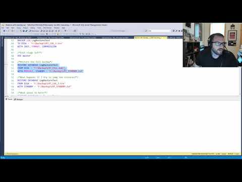 DBA Fundamentals - Backups 5 Restore With Standby