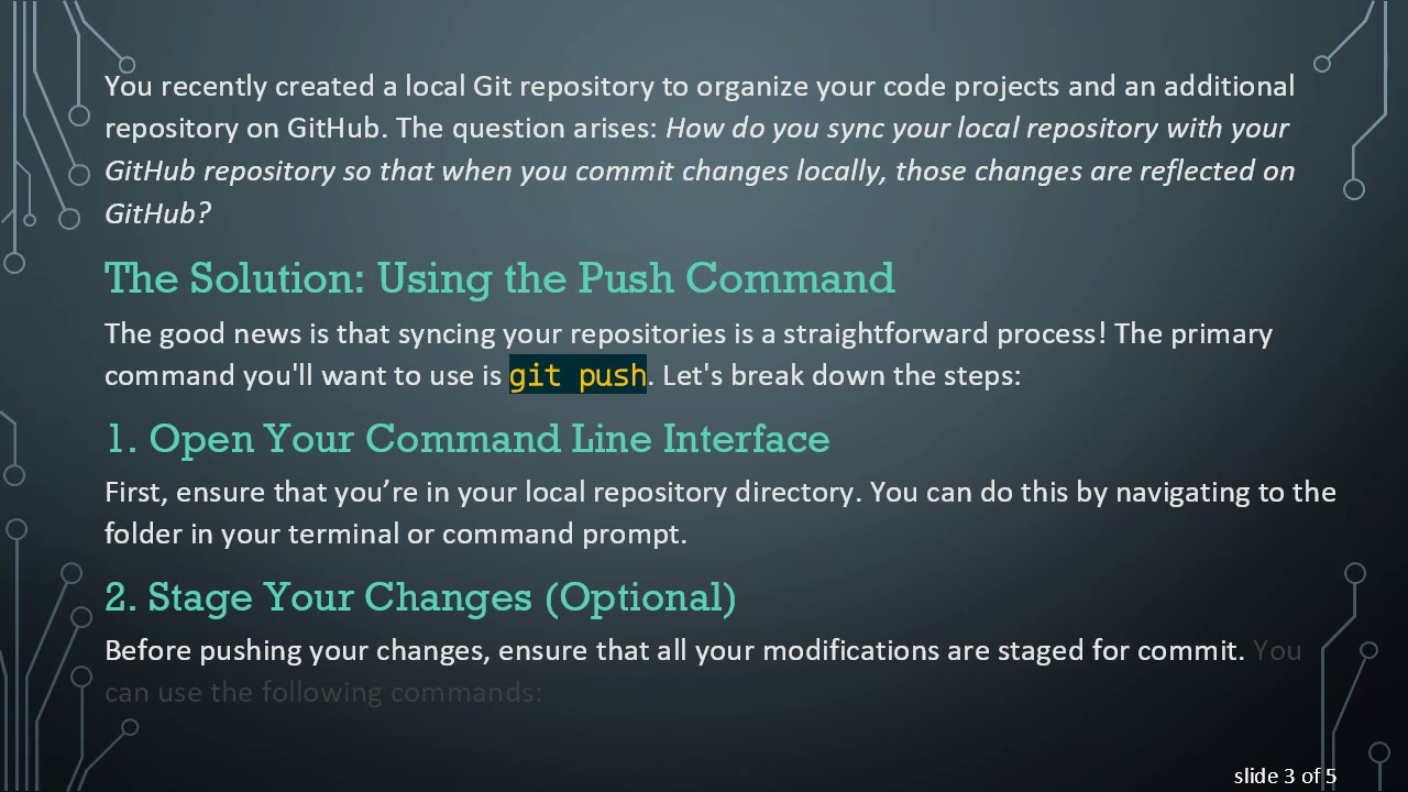 How to Create a Git Repository on Your Computer and Sync It with GitHub