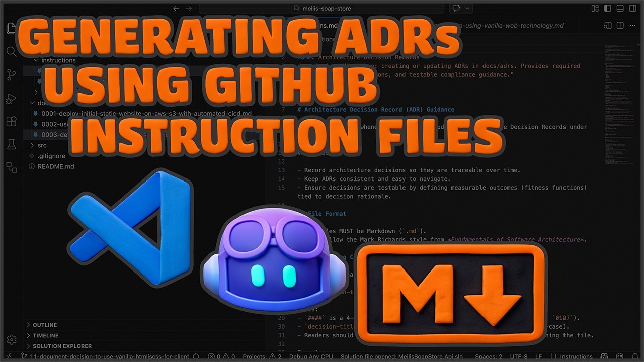 Generate ADRs with GitHub Copilot Instruction Files (.md)