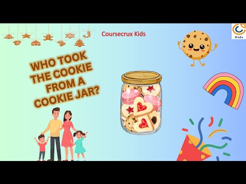 Who Took the Cookie? | Kids Rhyme with Lyrics | Super Fun Songs